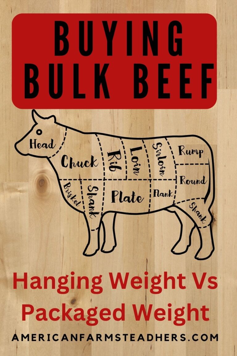 Buying Bulk Beef, Hanging Weight Vs Packaged Weight