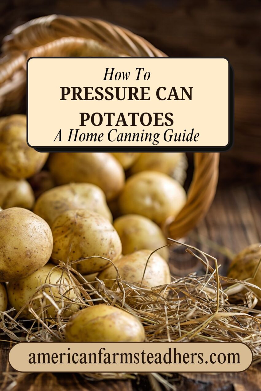 How to Pressure Can Potatoes, A Home Canning Guide